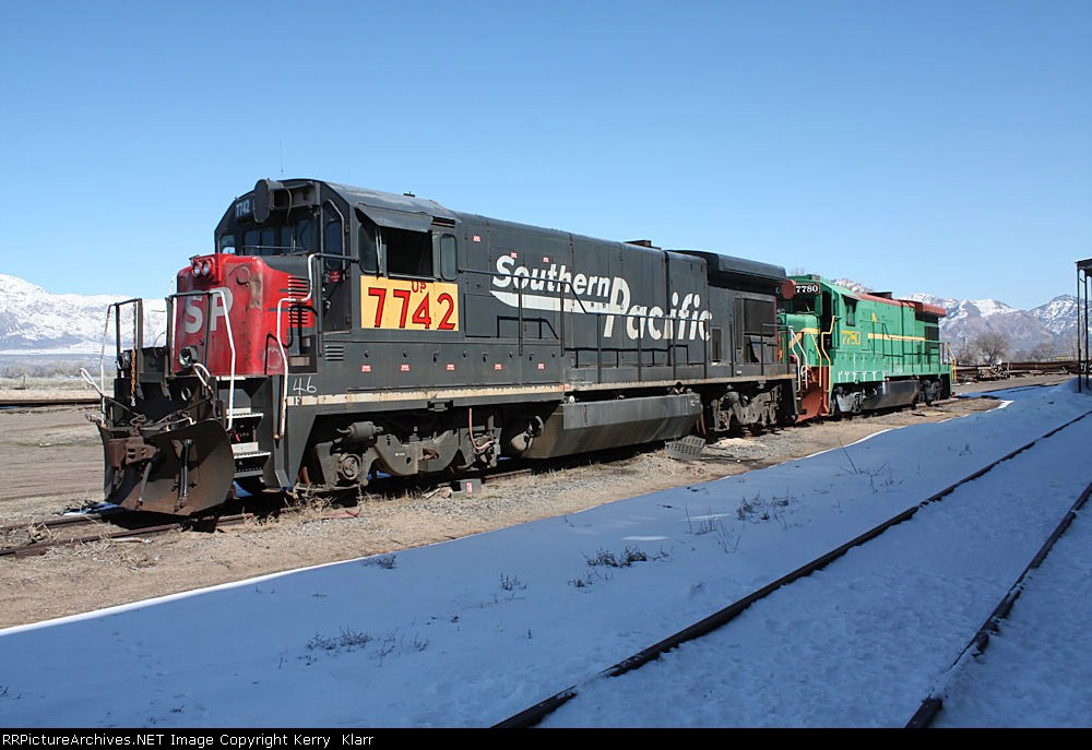 UP 7742 Ex- SP 7875 at the Amalgamated Sugar factory